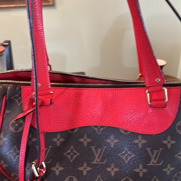 Bags | Authentic Louis Vuitton Red Purse | Poshmark